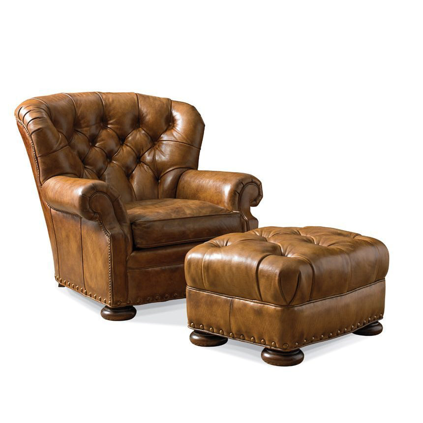 SFC Huntsman Club Chair - Leather - Haven – Peddler Interiors