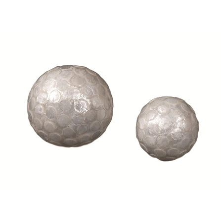 DEK Capiz Polka Dot Ball 3.5" - Natural White – Peddler Interiors