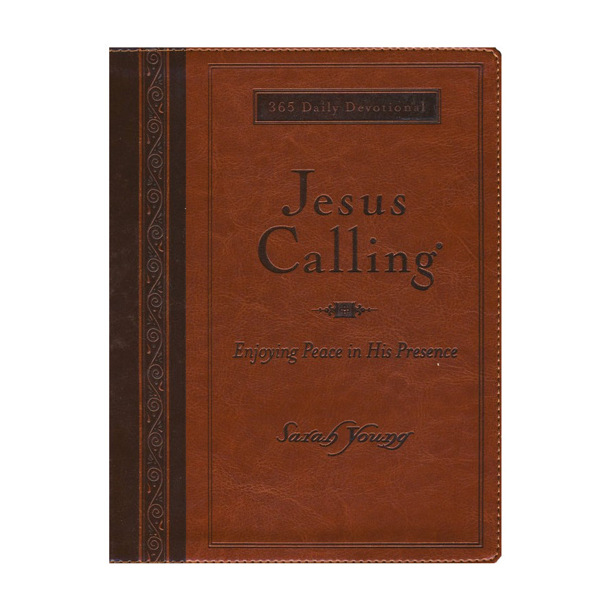 GDP Book - Jesus Calling: Leather Lg. Print – Peddler Interiors
