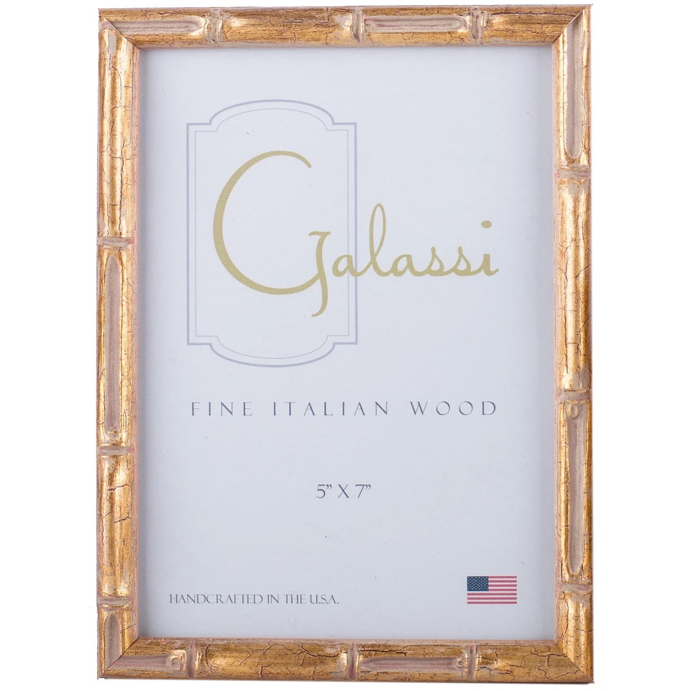 337 - Gold Bamboo Frame - – Peddler Interiors