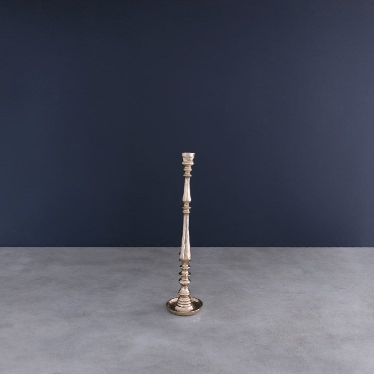 Sierra Modern - Crosby Candlestick - Gold – Peddler Interiors
