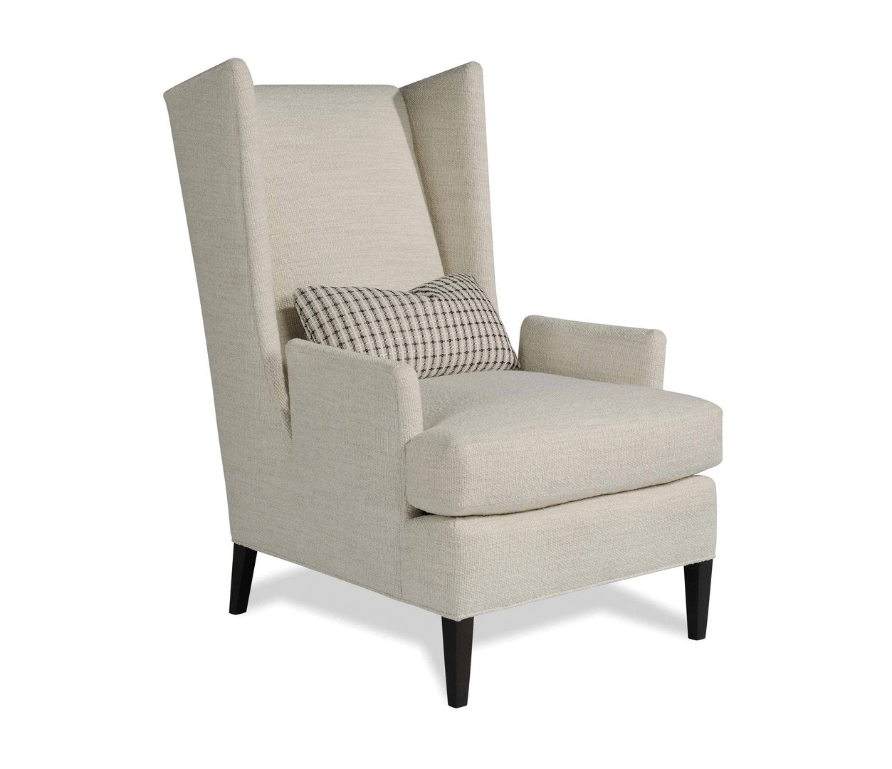 TKF Valley Wing Chair - Natural Fit Charcoal – Peddler Interiors