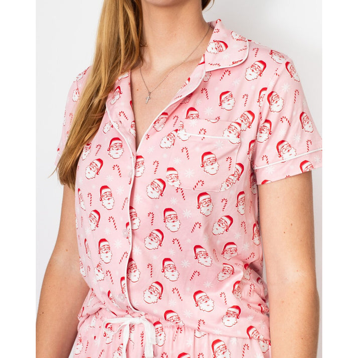 TRS Candy Cane Cutie - Short Sleeve Sleep Shirt - – Peddler Interiors